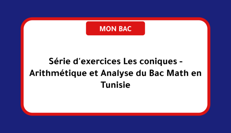 Exercices Bac Math - Mon Bac